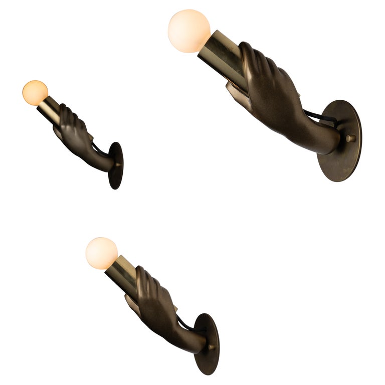 Italian Hand Sconces For Sale at 1stDibs