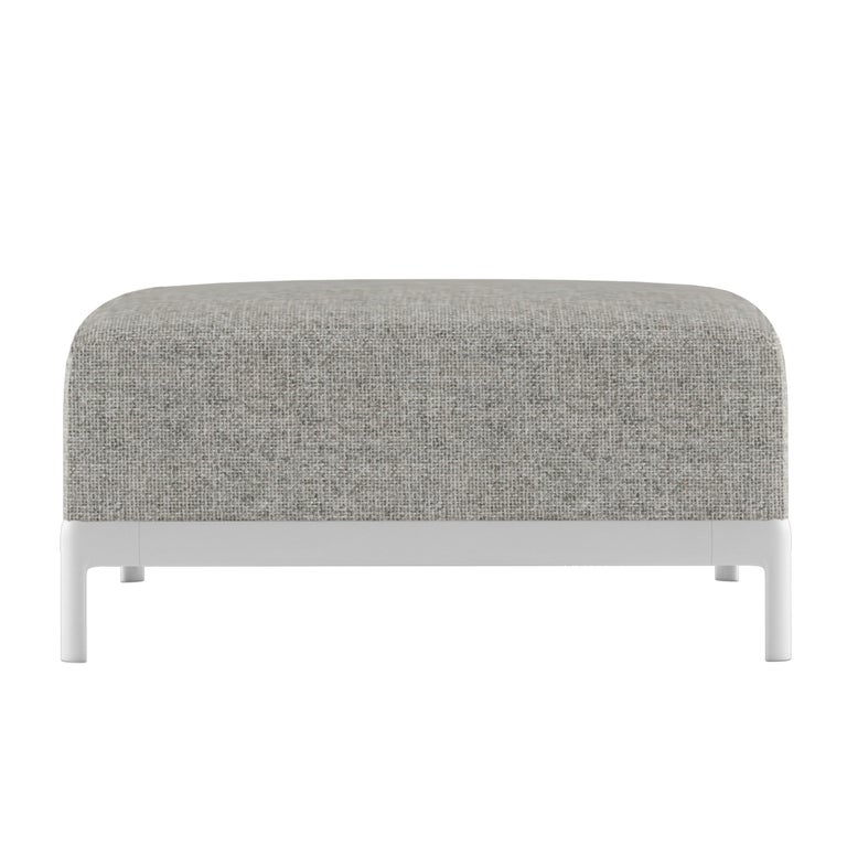 Alias P70 AluZen Soft Pouf Sofa Outdoor in Upholstery with Aluminium ...