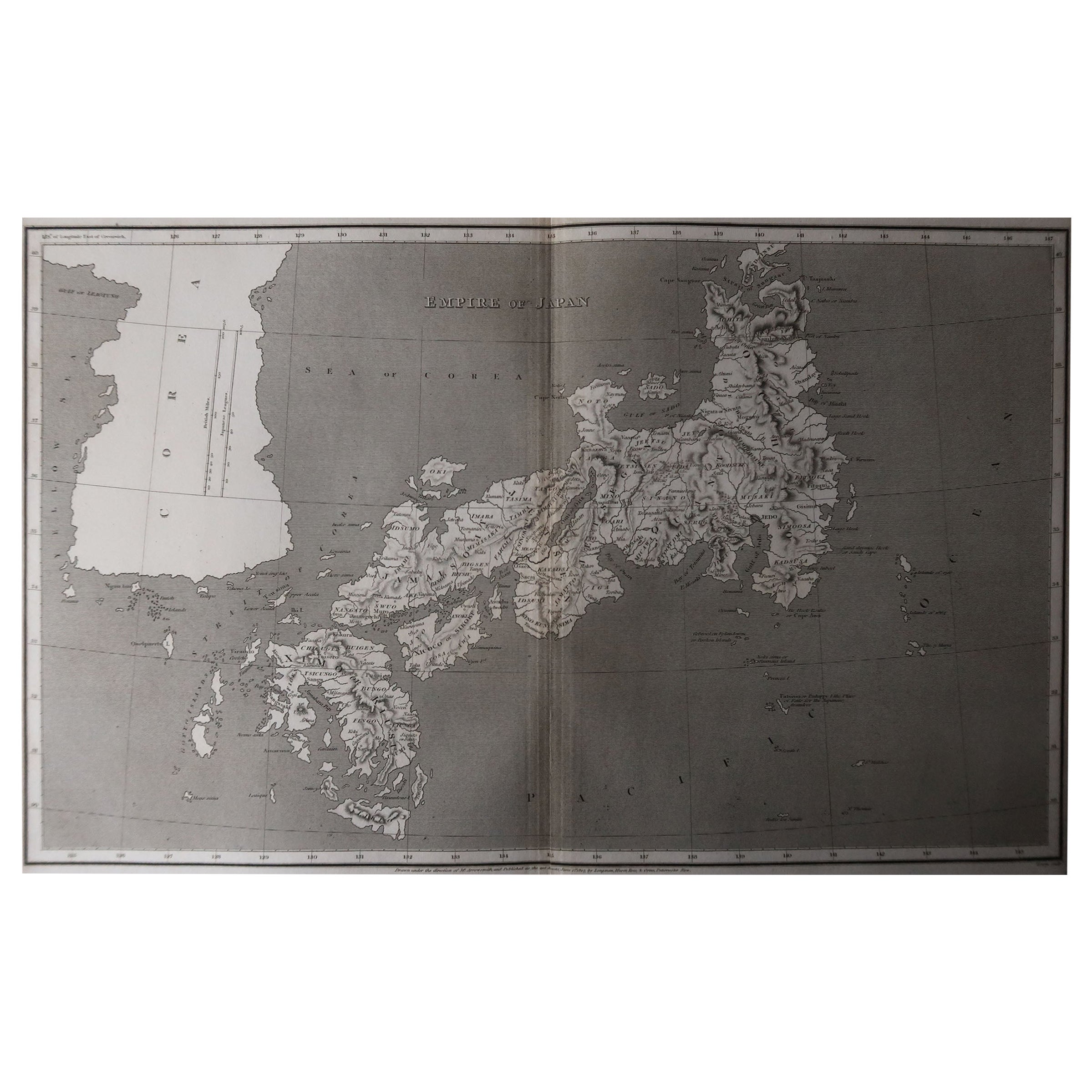 Original Antique Map of The Pacific / Australia. Arrowsmith. 1820 For ...