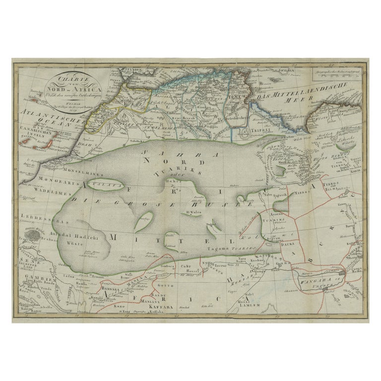 Mapa Del Desierto Del Sahara En áfrica 📍 Planeta Sahel, Un