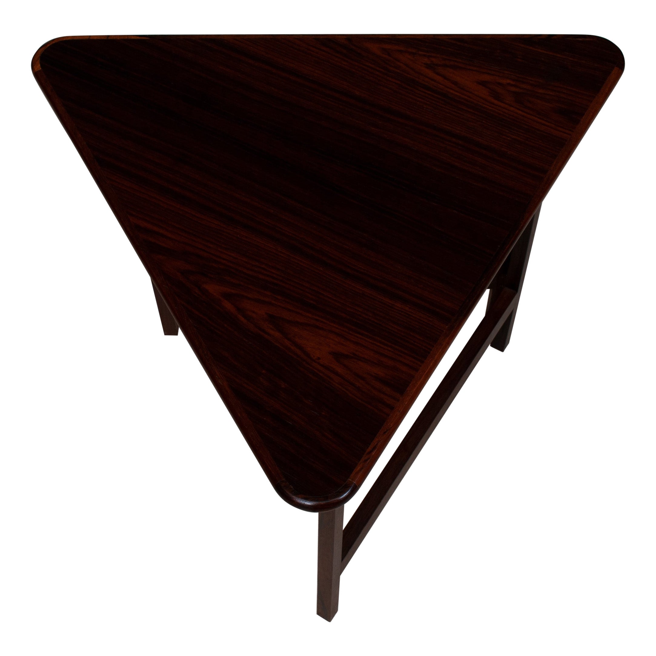 Illum Wikkelsø Table Set with Three Folding Side Table Trays at 1stDibs