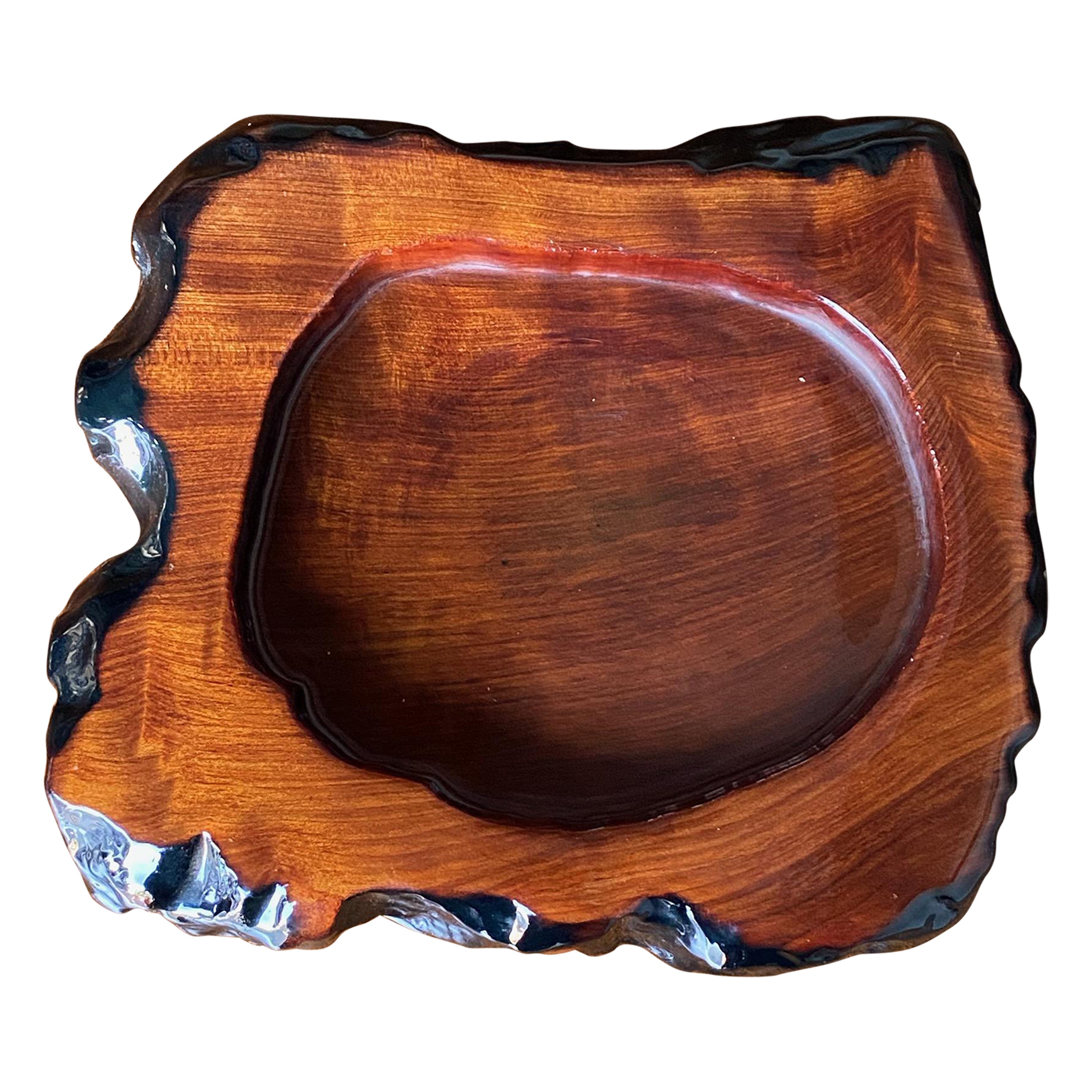 Polished Onyx Tray with Live Edge Regular For Sale at 1stDibs