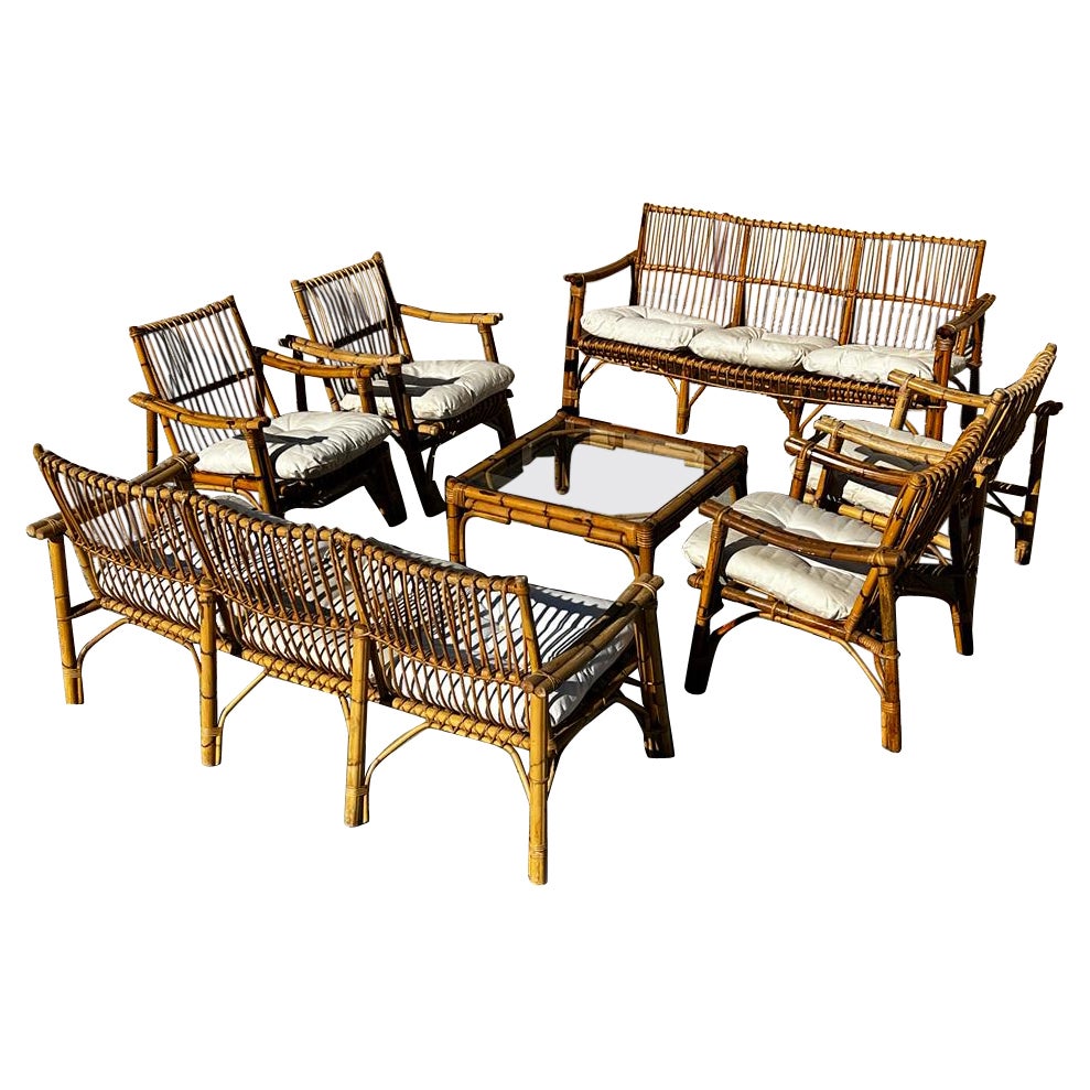 Lounge Set Late 1960s by Rodolfo Bonetto and Giotto Stoppino at 1stDibs