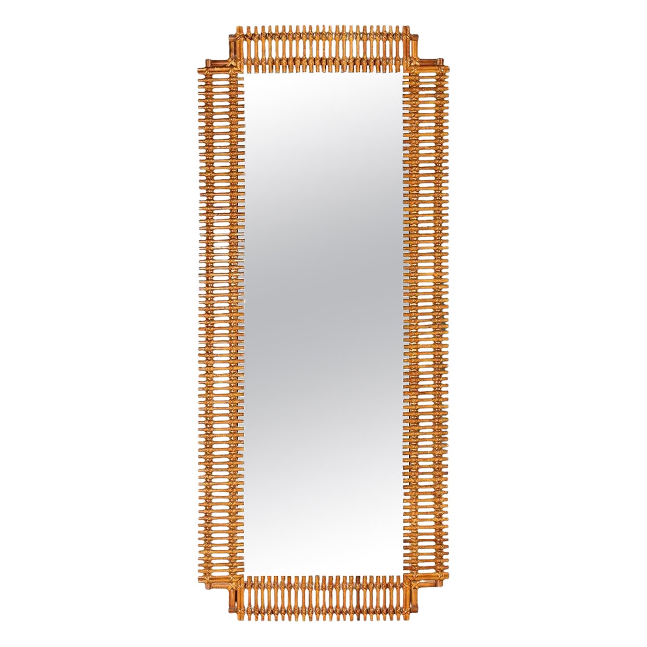Syrian White Inlay Mirror, Late 20th century, 10ft Height at 1stDibs