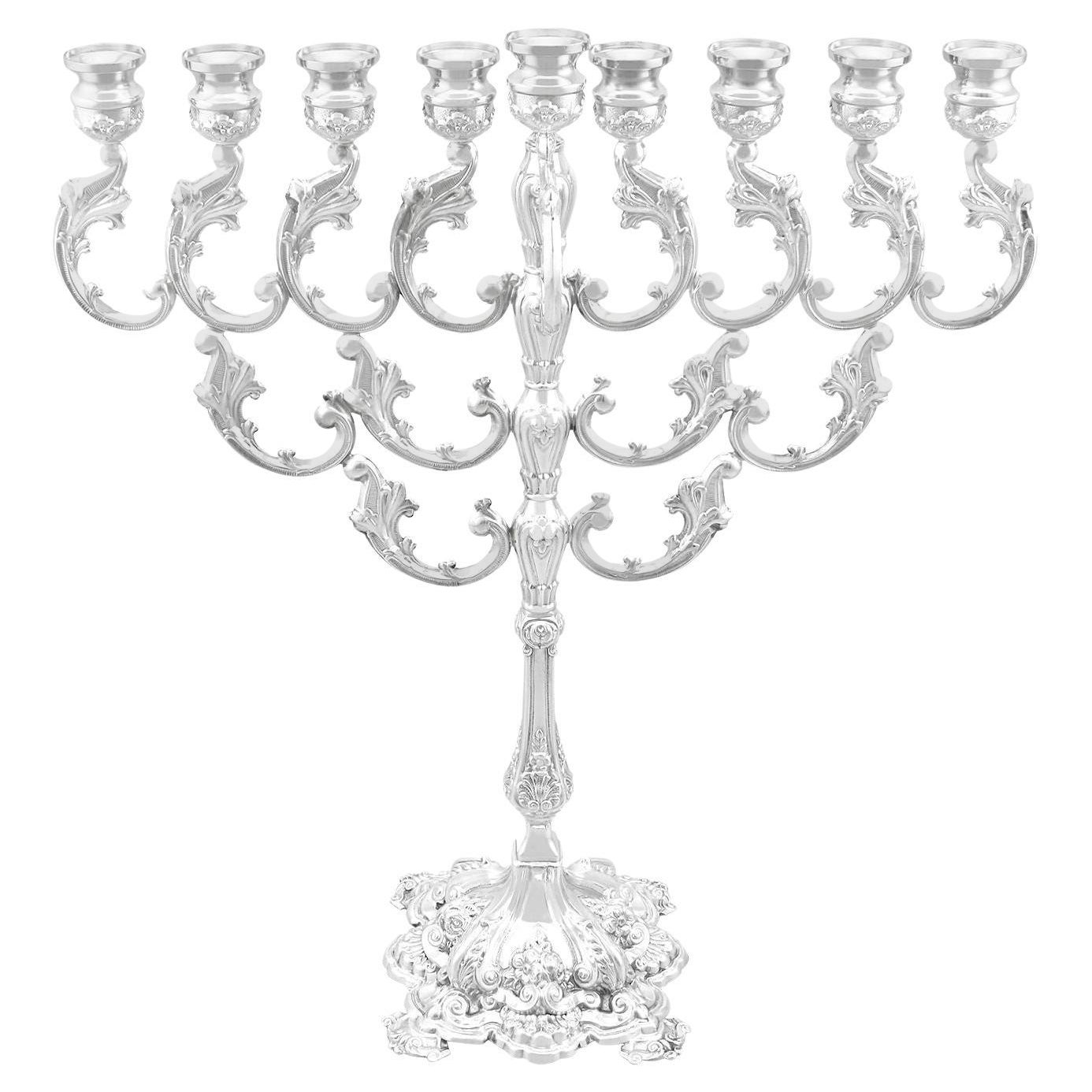 Vintage Sterling Silver Candlesticks by Gerrard and Co Ltd For Sale at ...