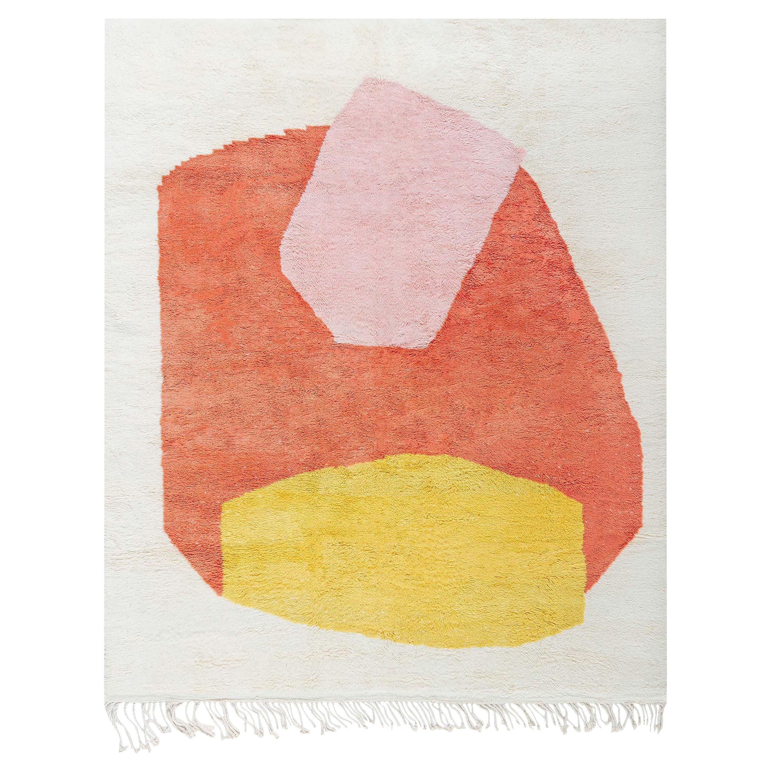 Modern Moroccan Abstract Handmade Wool Rug by Doris Leslie Blau For ...