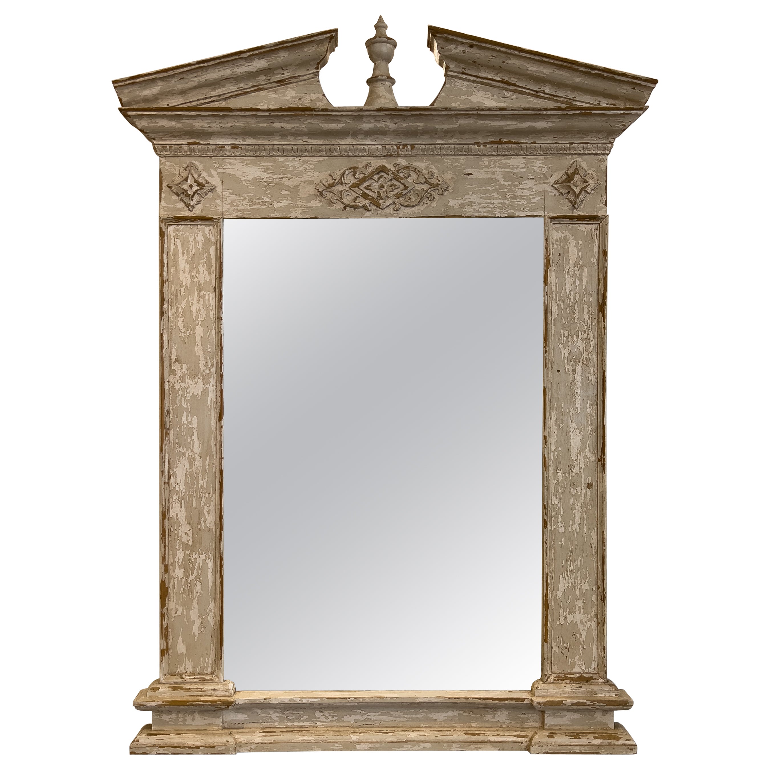 Angelo Donghia "Broken Pediment" Mirror at 1stDibs