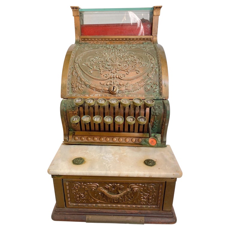 Antique National Cash Register at 1stDibs