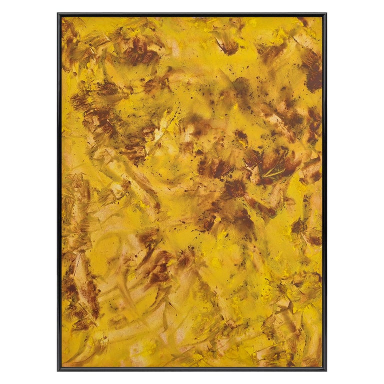 "Variation Abstract Painting by Pascal and Annie Leniau, French Artists ...