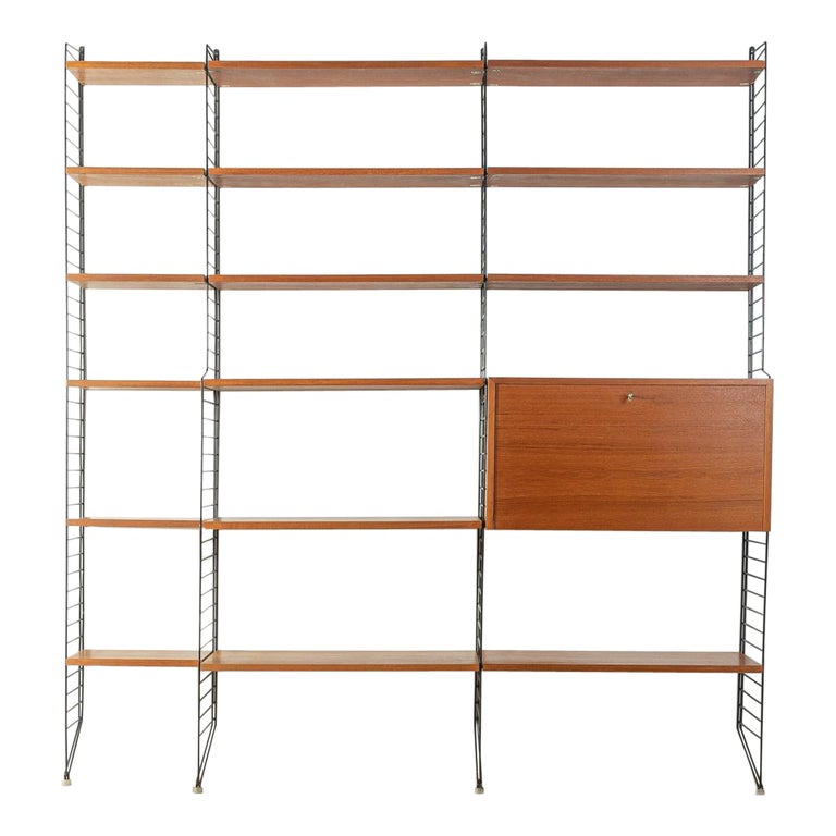 1950s Shelving System by Nils Strinning high quality For Sale at 1stDibs