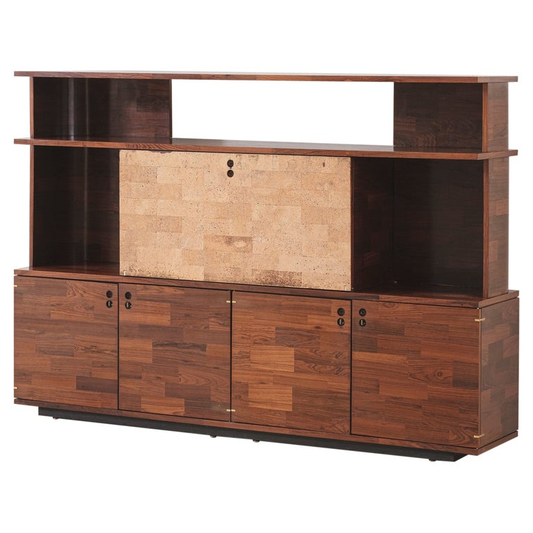 L'Atelier Bookcase in Brazilian Rosewood by Jorge Zalszupin, 1960s For ...