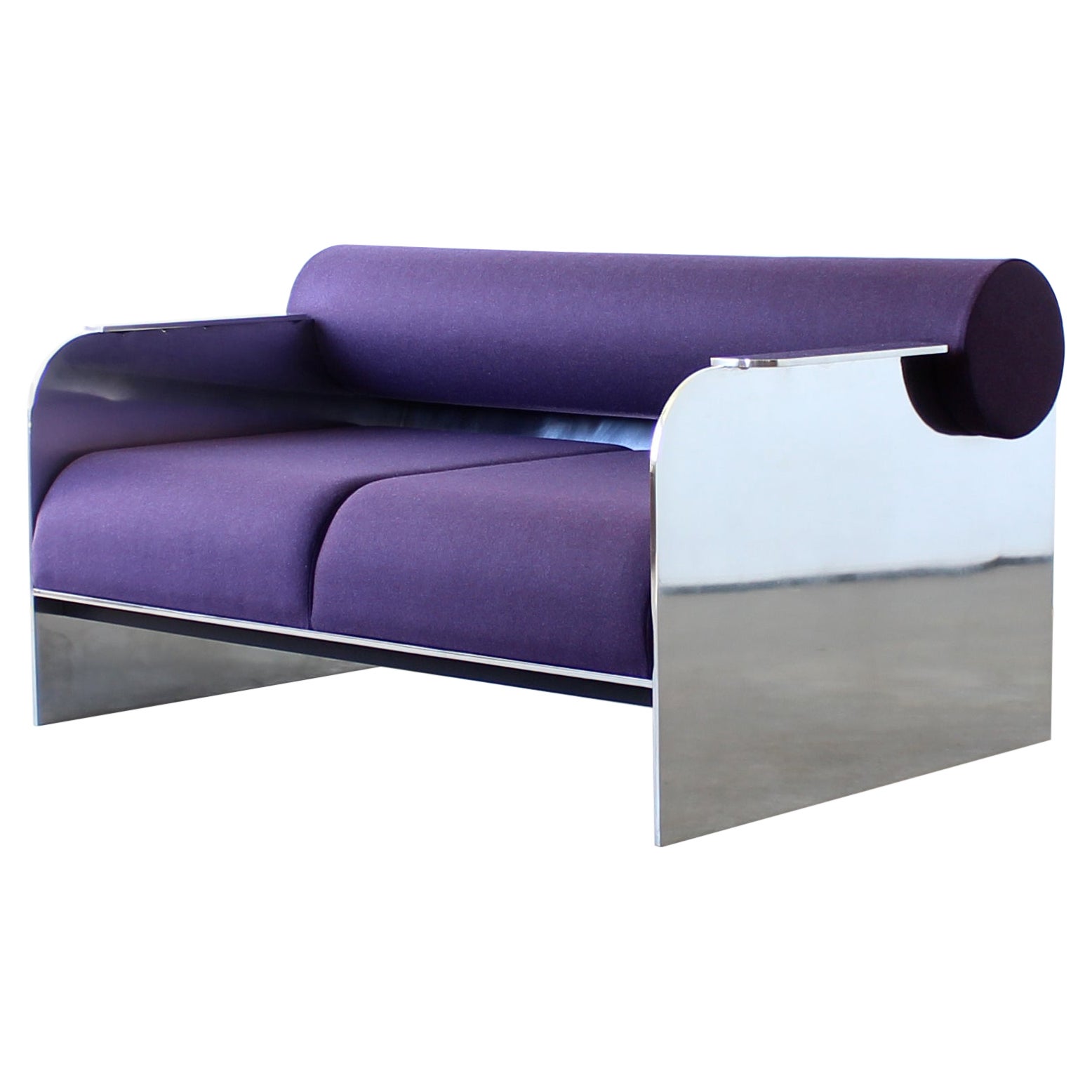 Huge Round Love Chair at 1stDibs