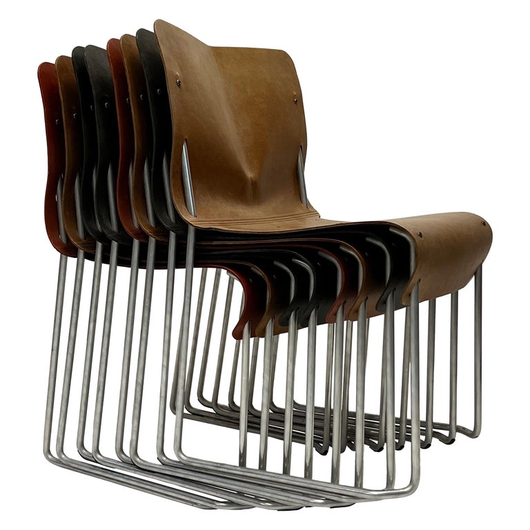 Toshiaki Horio for Muji/Cassina Stacking Paper Chairs Japan, c1992 For ...