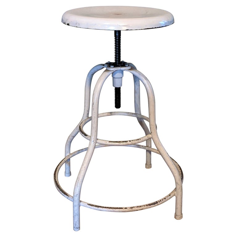 Vintage Medical Stool For Sale at 1stDibs