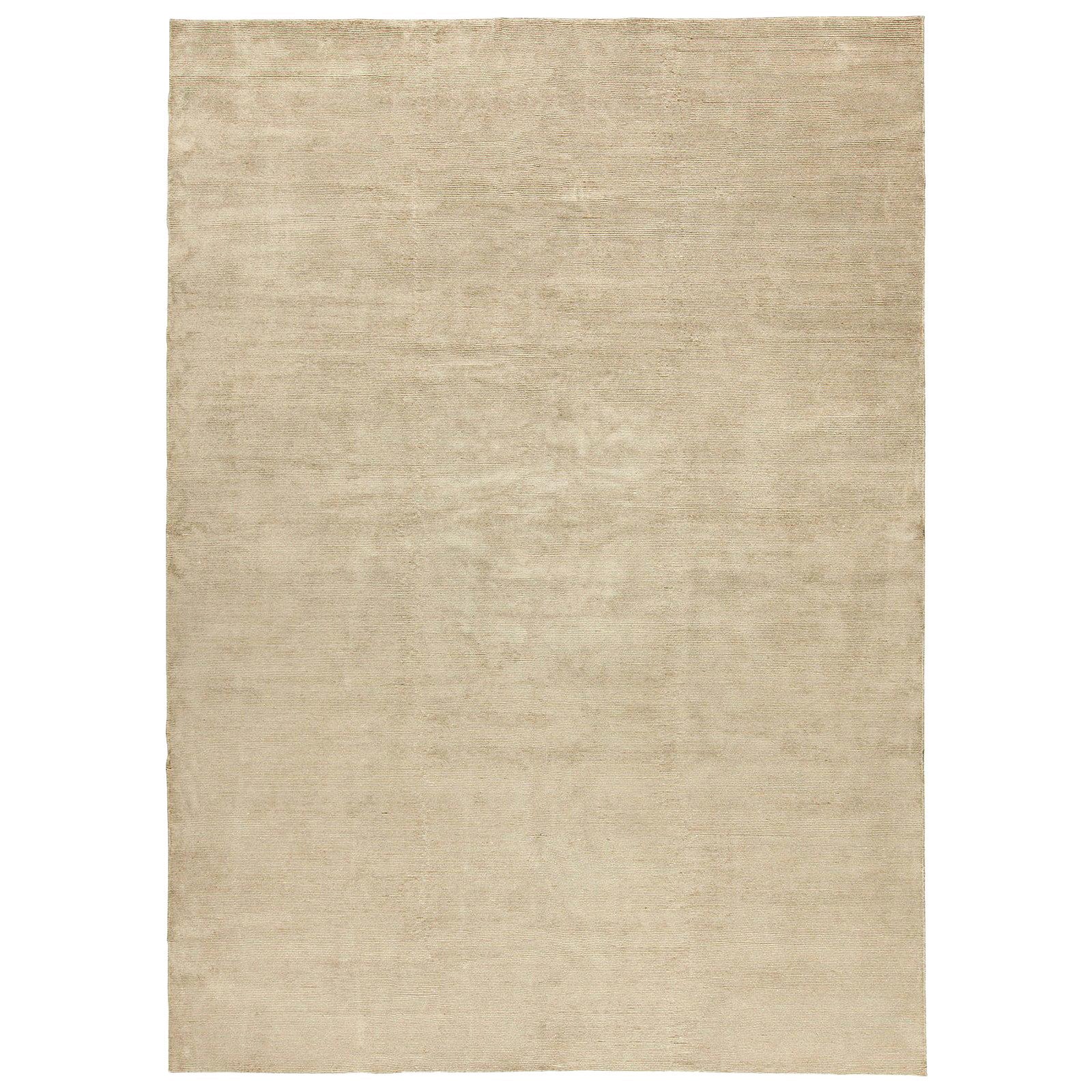 Midnight Blue Silk And Wool Modern Asterisk Rug By CARINI 8x10 For Sale ...