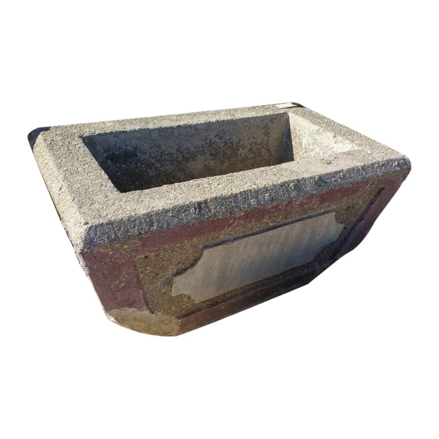 Pair of Antique Stone Planter For Sale at 1stDibs | flagstone planter