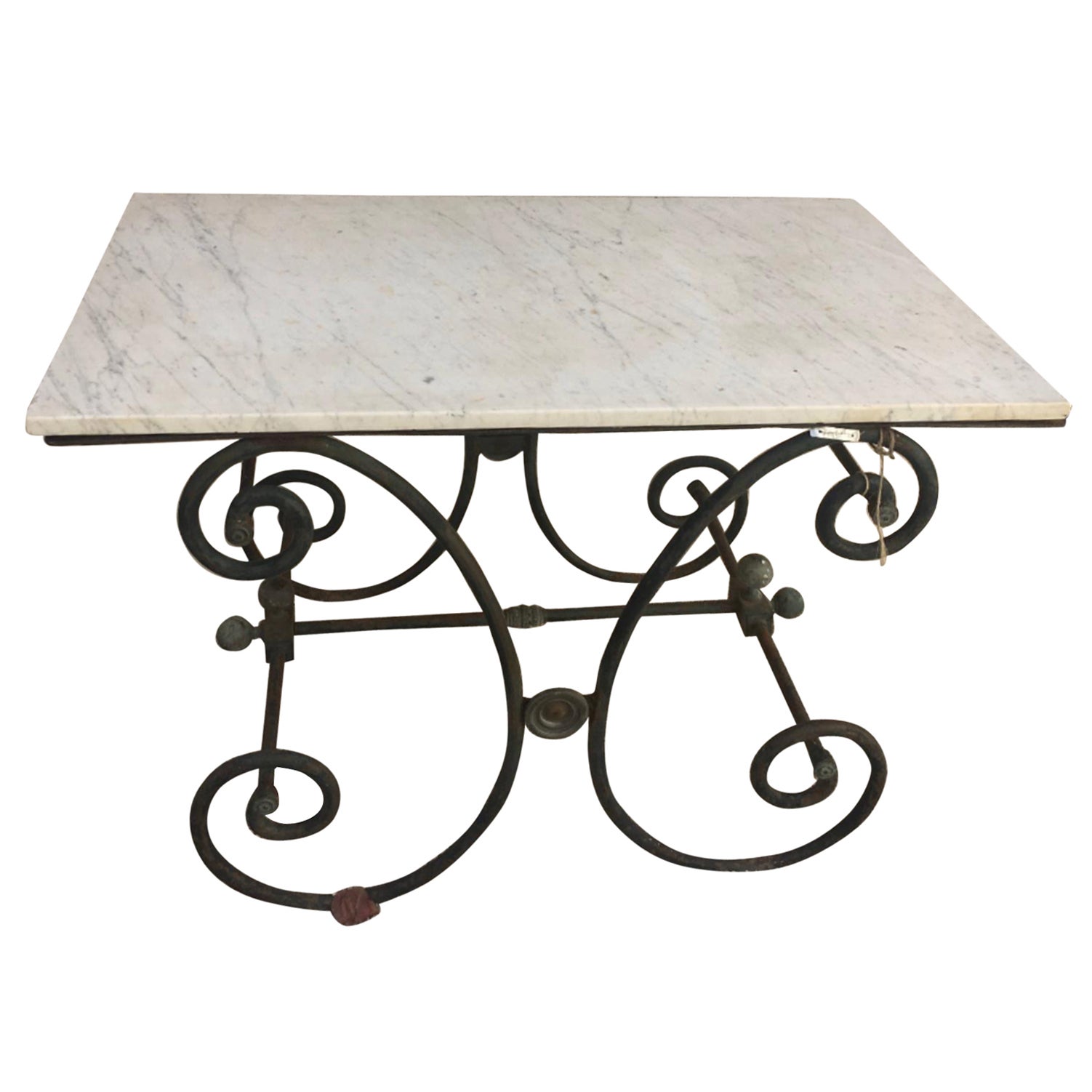 Antique Primitive Baker's Wood Table at 1stDibs | wooden bakers table ...