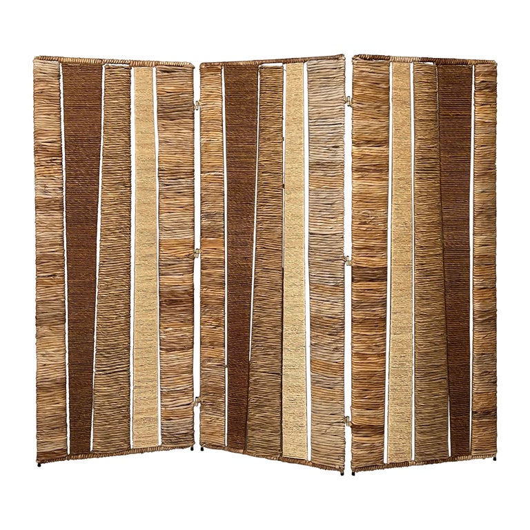French Audoux Minet Style Room Divider For Sale at 1stDibs