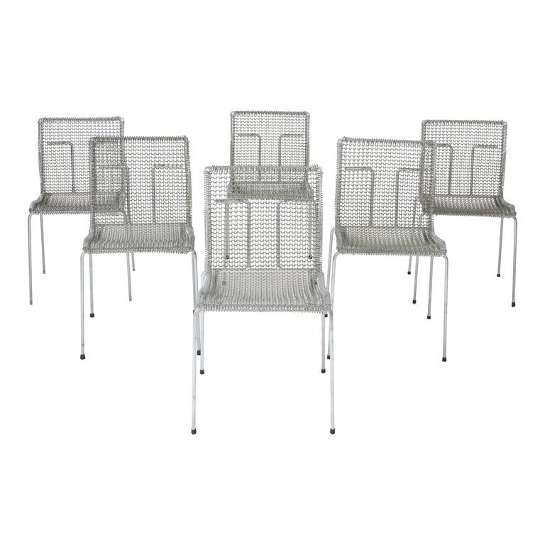 Set of 6 Niall O'Flynn "Rascal" Chairs for T Spectrum 1997 For Sale at ...