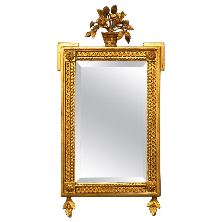19th Ct. French Carved Wood and Gilt Wall Mirror with Sotheby's ...