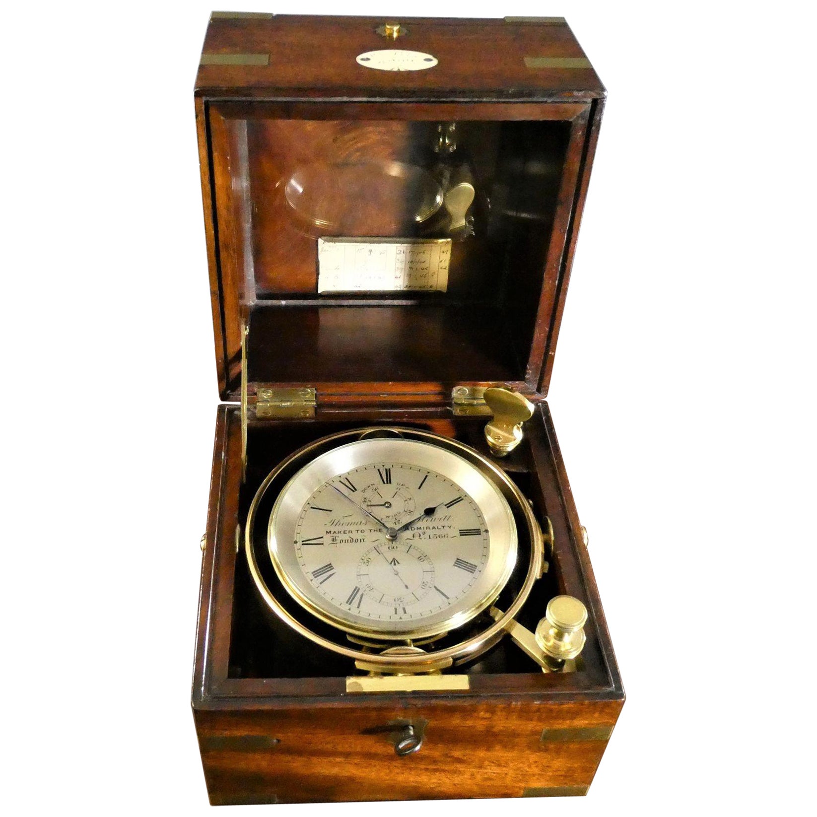 Early 19th Century 2 Day Marine Chronometer by James McCabe, No. 199 ...