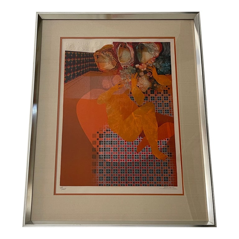 20th Century Lithograph by Alvar Sunol For Sale at 1stDibs