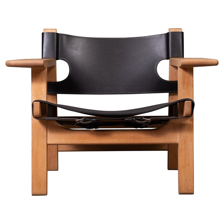 Original Borge Mogensen Spanish Chair For Sale at 1stDibs