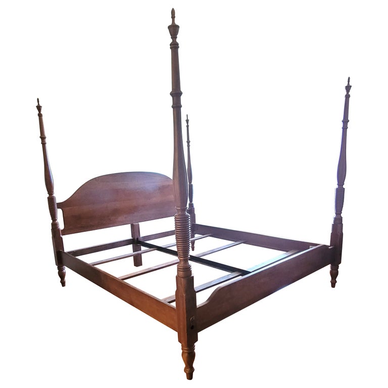 Lexington Wild Cherry Four Posters King Bedstead For Sale at 1stDibs