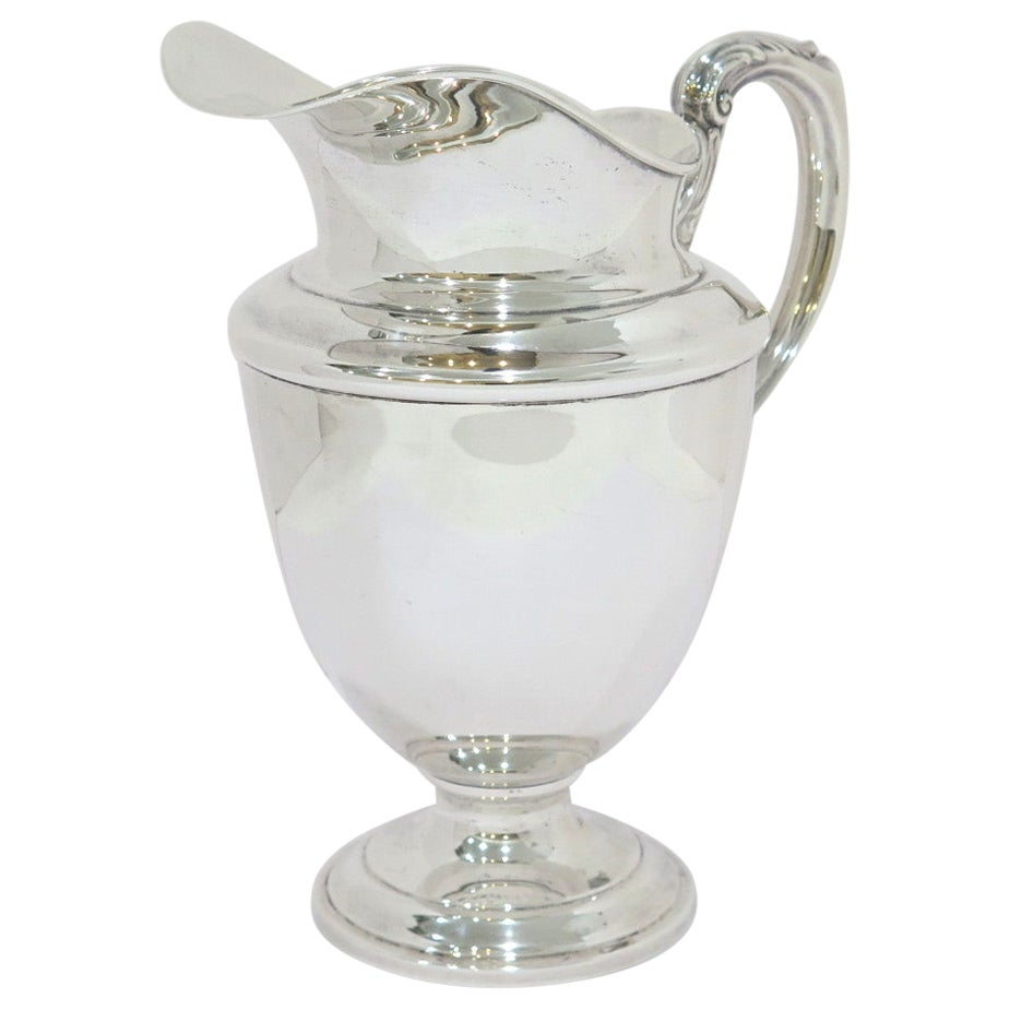 Tane Sterling Silver Modernist Double Spout Pitcher 1960 at 1stDibs