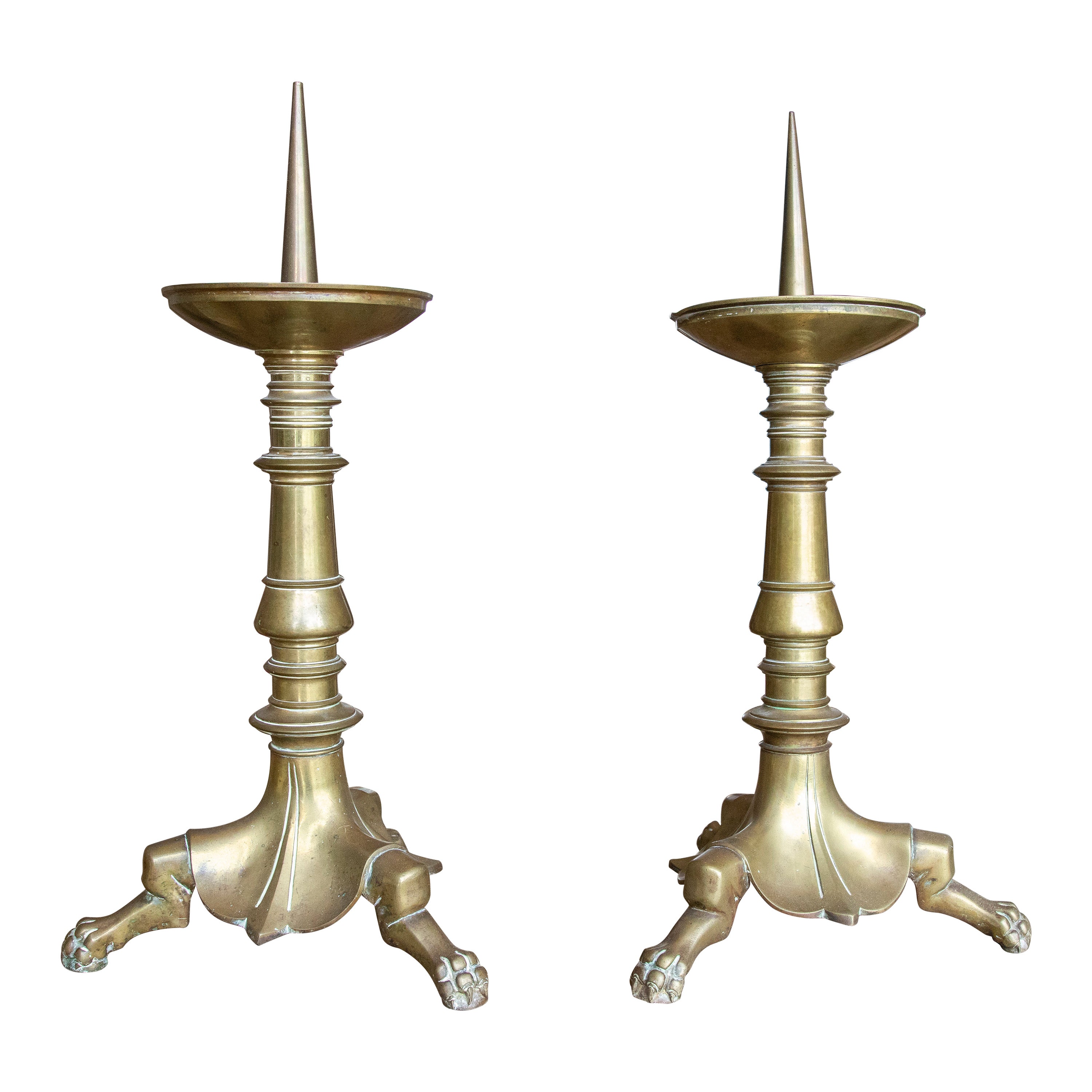 Candlestick Birds Claw at 1stDibs | claw candlestick, bird claw candle ...