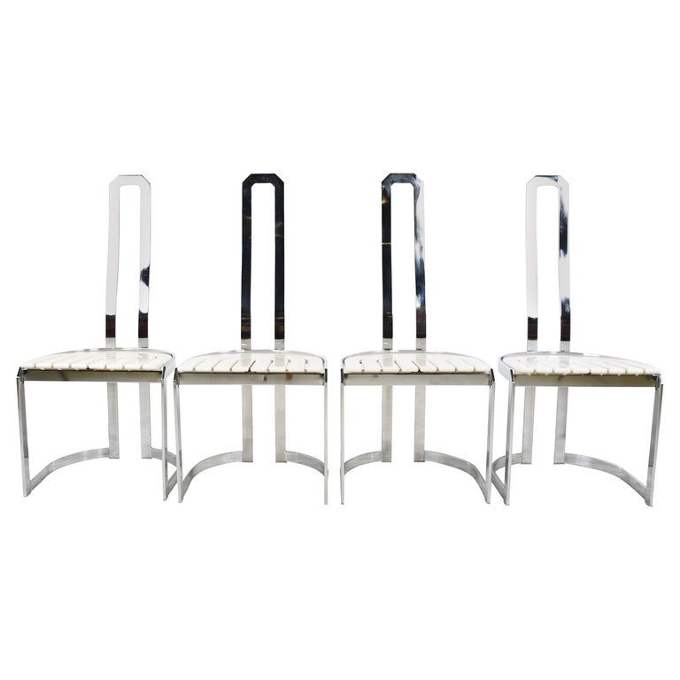 Vintage Postmodern Dining Chairs, 1980s For Sale at 1stDibs