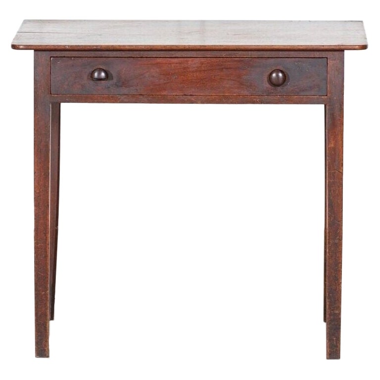 Georgian Irish Cherry Vernacular Writing Table For Sale at 1stDibs