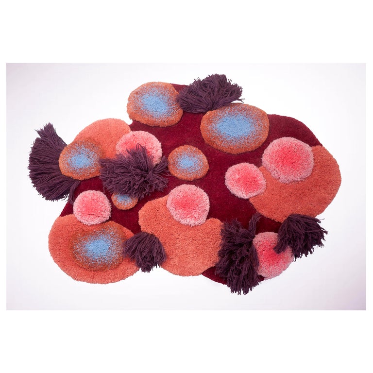 Contemporary, Wild Colorful Carpet, Forever Spark by Alfie Furry ...