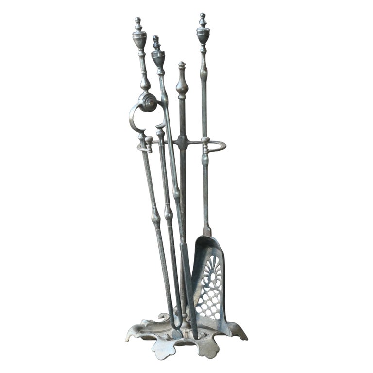 18/19th C. English Georgian Companion Set For Sale at 1stDibs