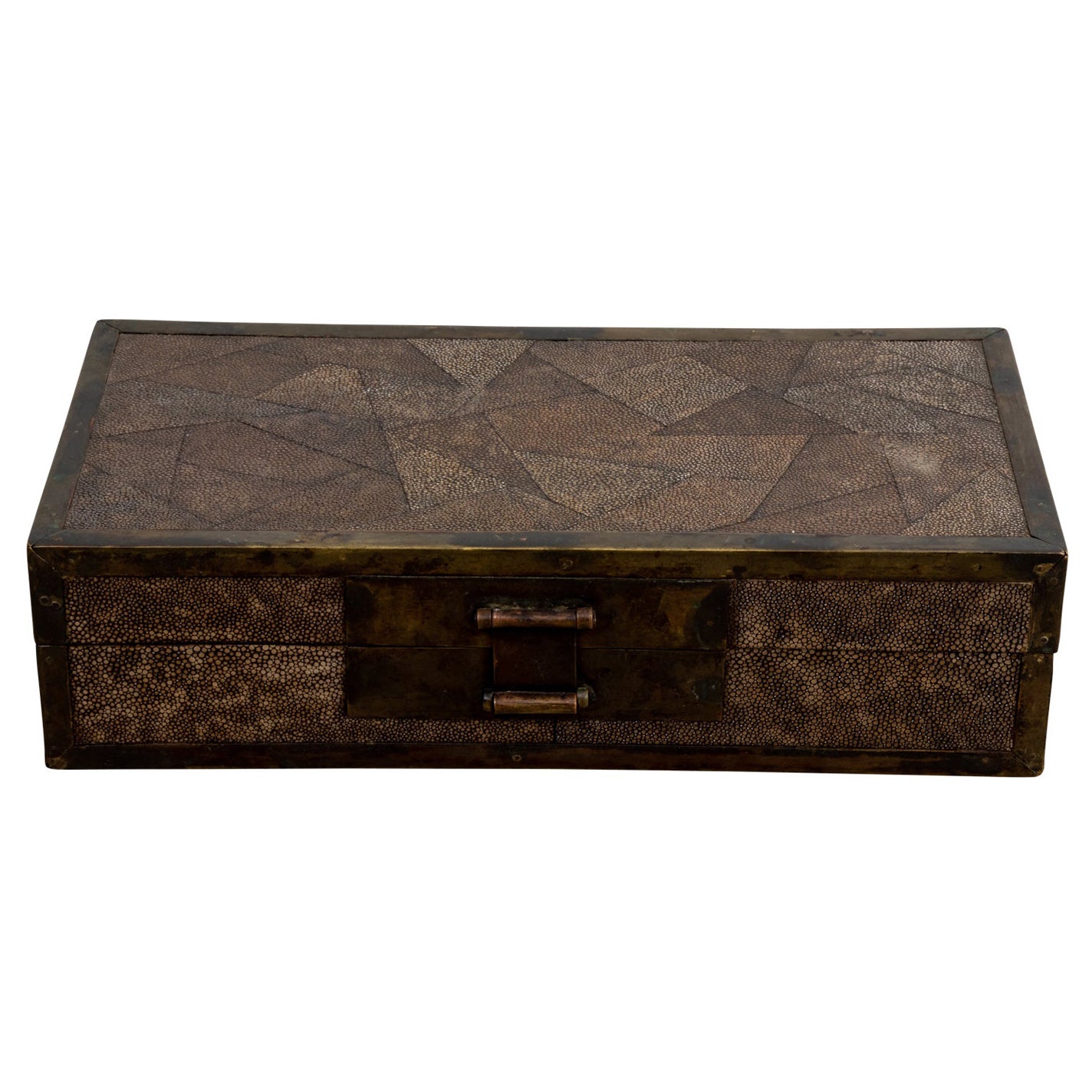 Shagreen and Ivory Box at 1stDibs