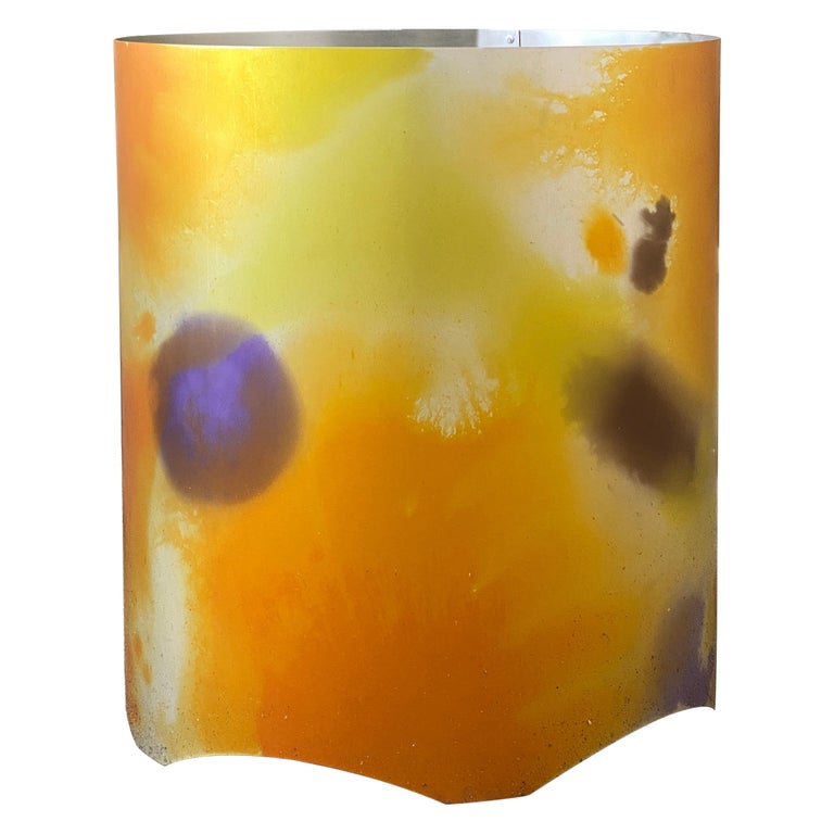 Contemporary Anodised Aluminium Planter / Vessel Multi-Coloured For ...