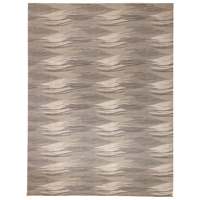 Oversized Abstract Modern River Rug by Doris Leslie Blau For Sale at ...
