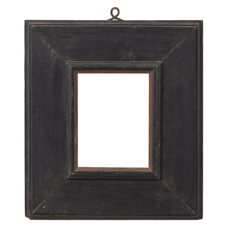 Mid 19th century Dutch ebonised ripple frame of large proportions For ...