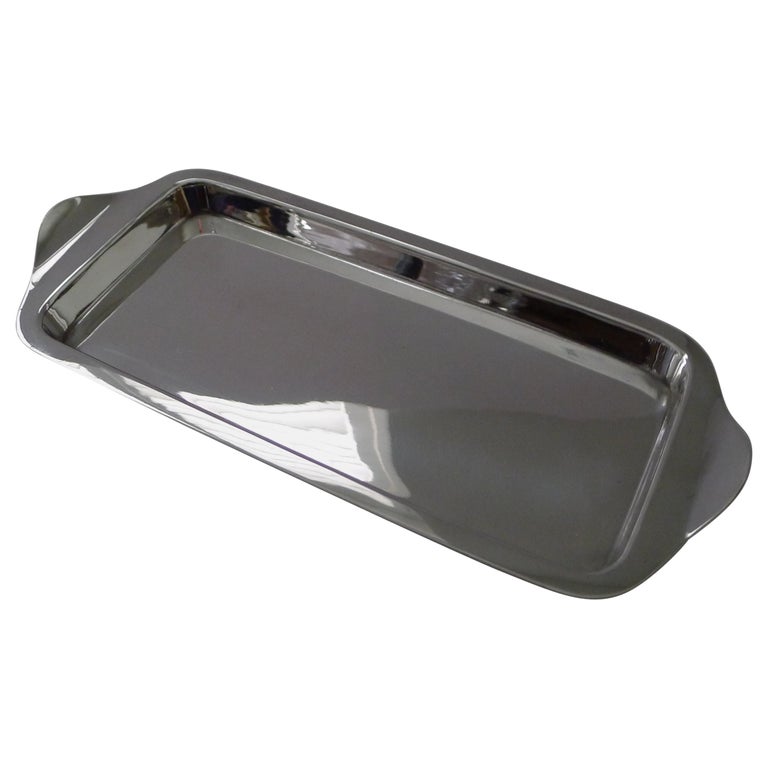 Asprey, London, Small Silver Plated Cocktail Tray c.1910 For Sale at ...