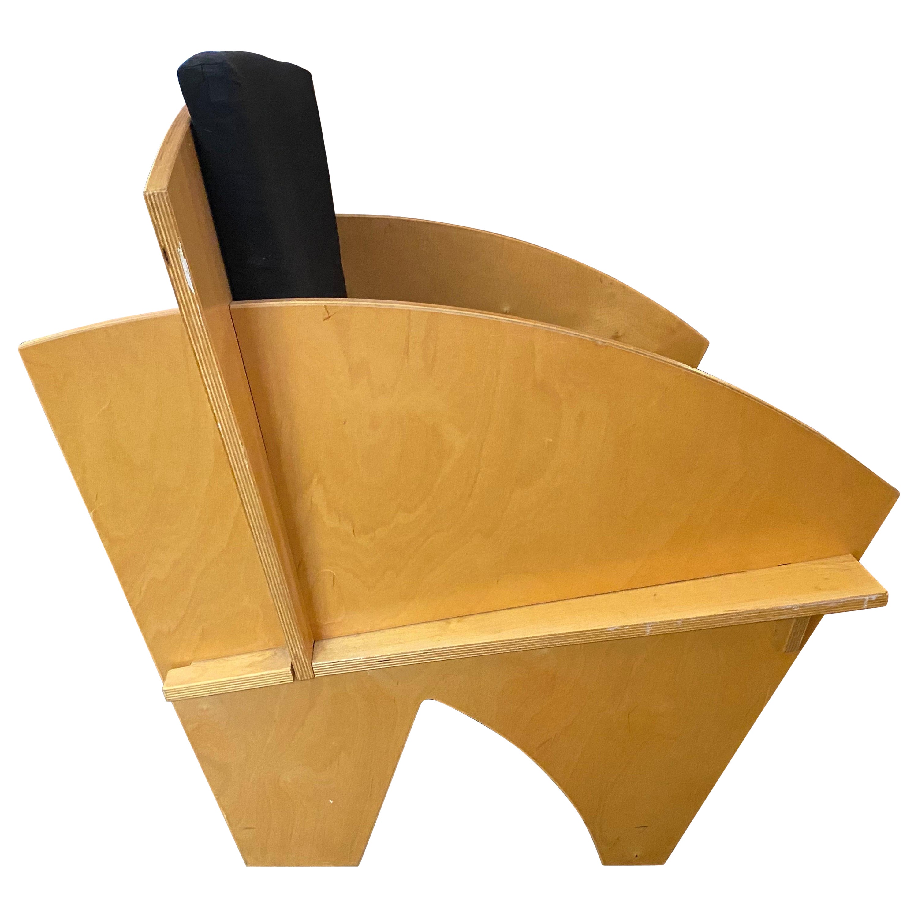 1970s Puzzle Chair Made of Birch Plywood at 1stDibs