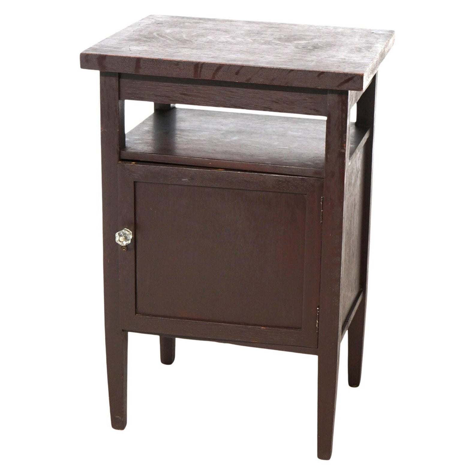 Antique Arts and Crafts Stickley School Mission Oak Cellarette, Circa ...