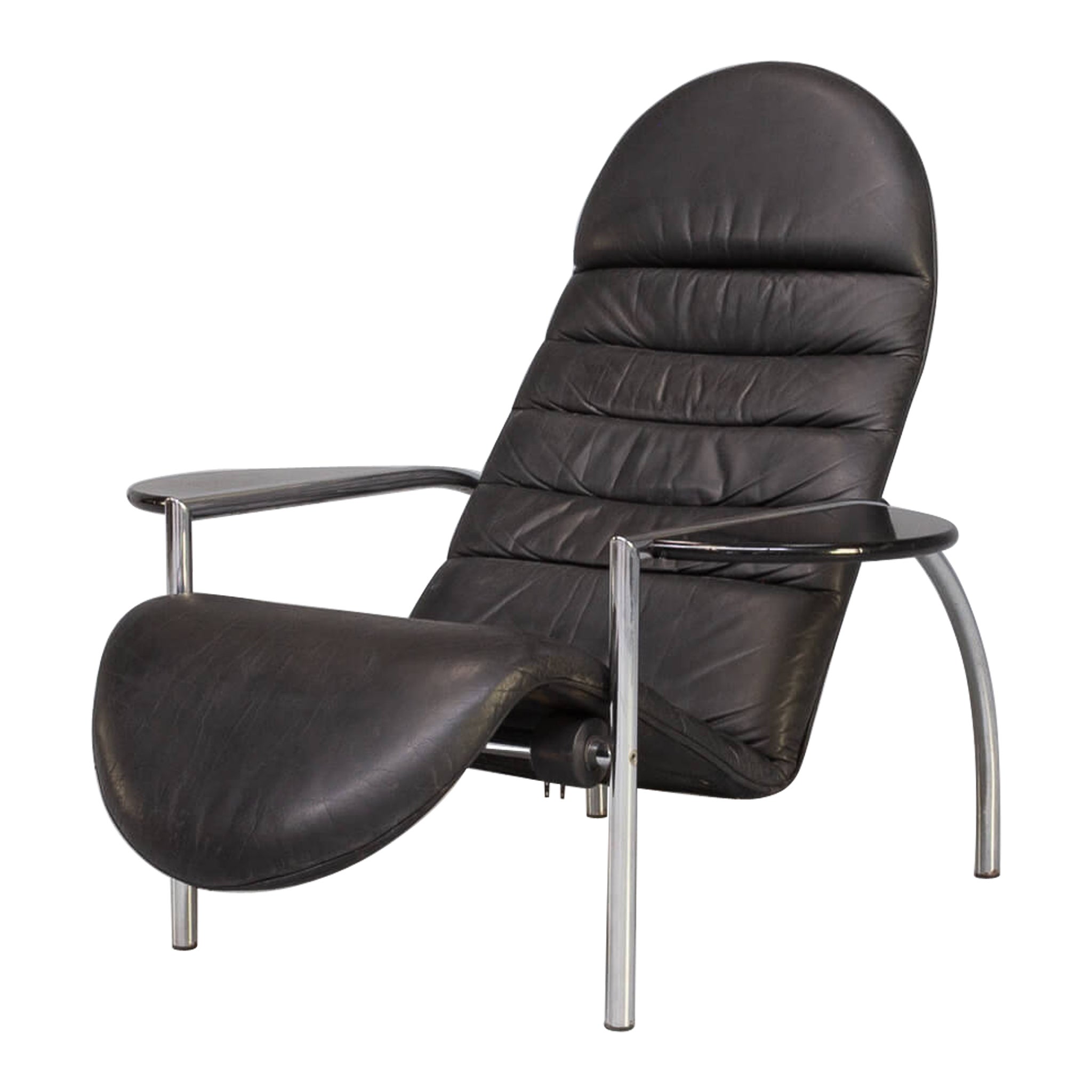 1970s Sandwich Chair with Ottoman by Ammannati and Vitelli for Brunati ...