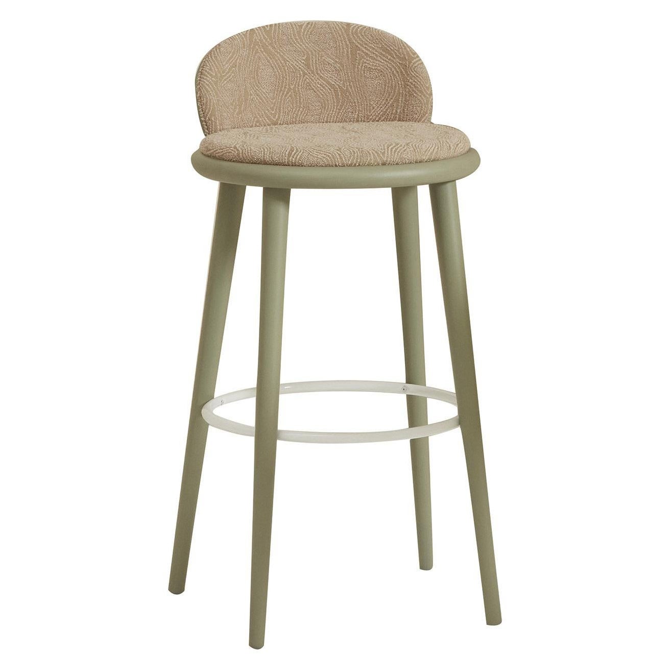 Corolla 271 Green Patterned Armchair For Sale at 1stDibs