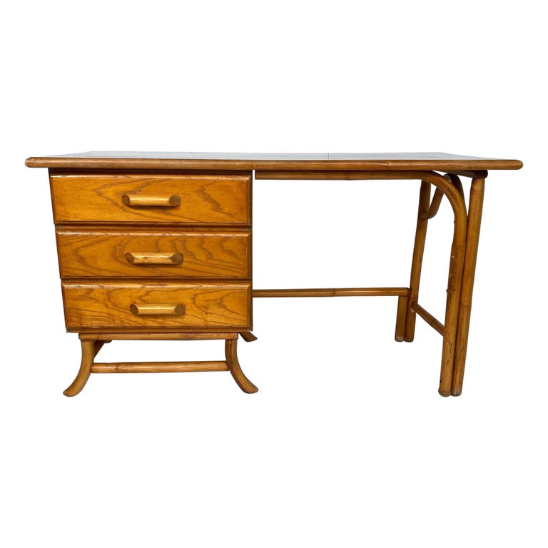 Bamboo Writing Desk For Sale at 1stDibs