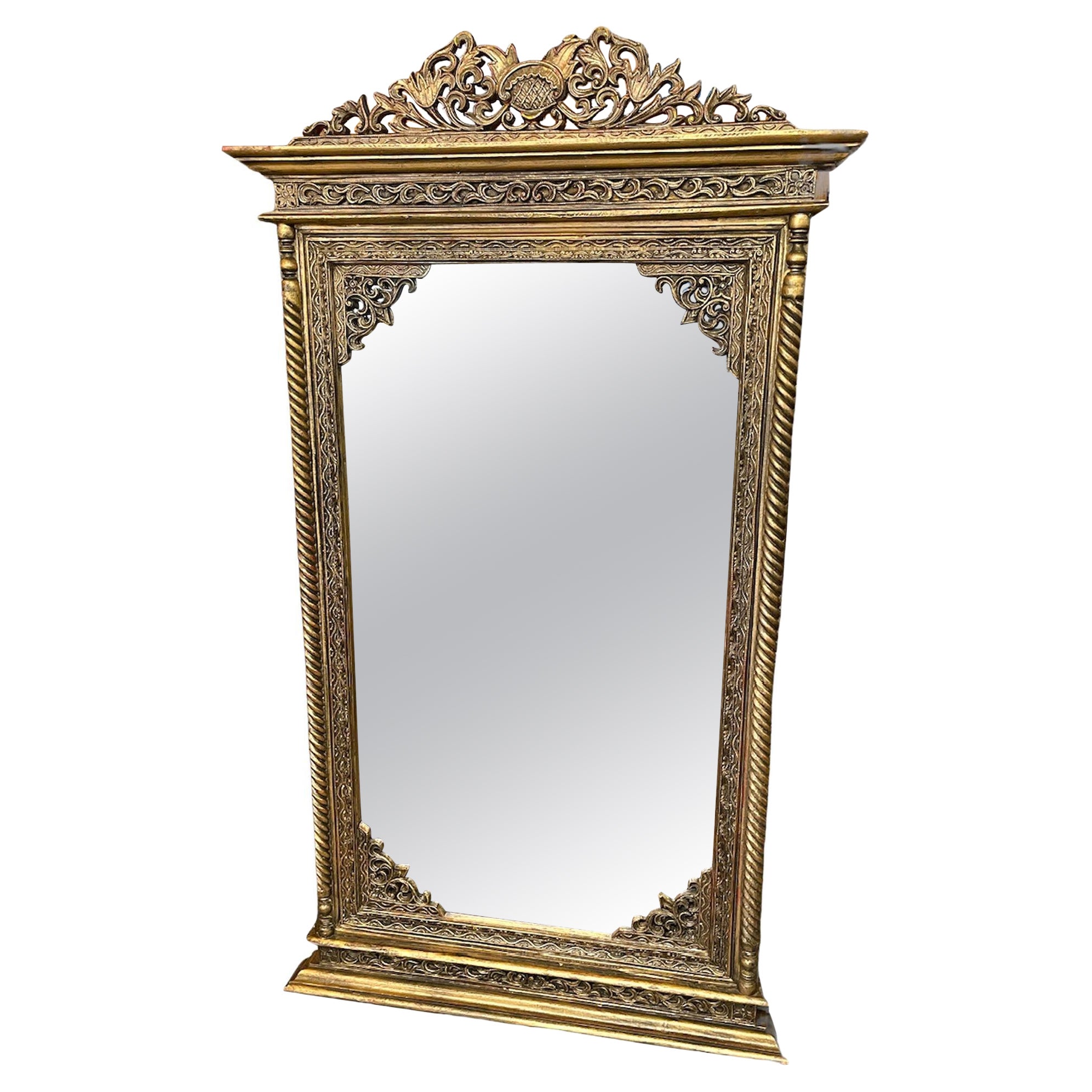 Exceptional George II Gilt Mirror in the Manner of William Kent, c ...