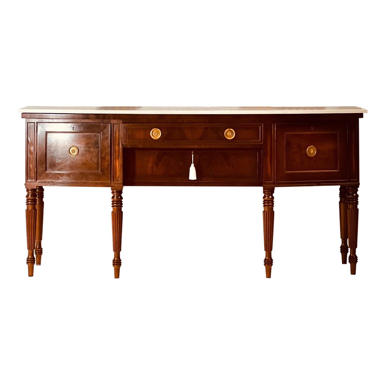 Antique Regency Marble Sideboard For Sale at 1stDibs