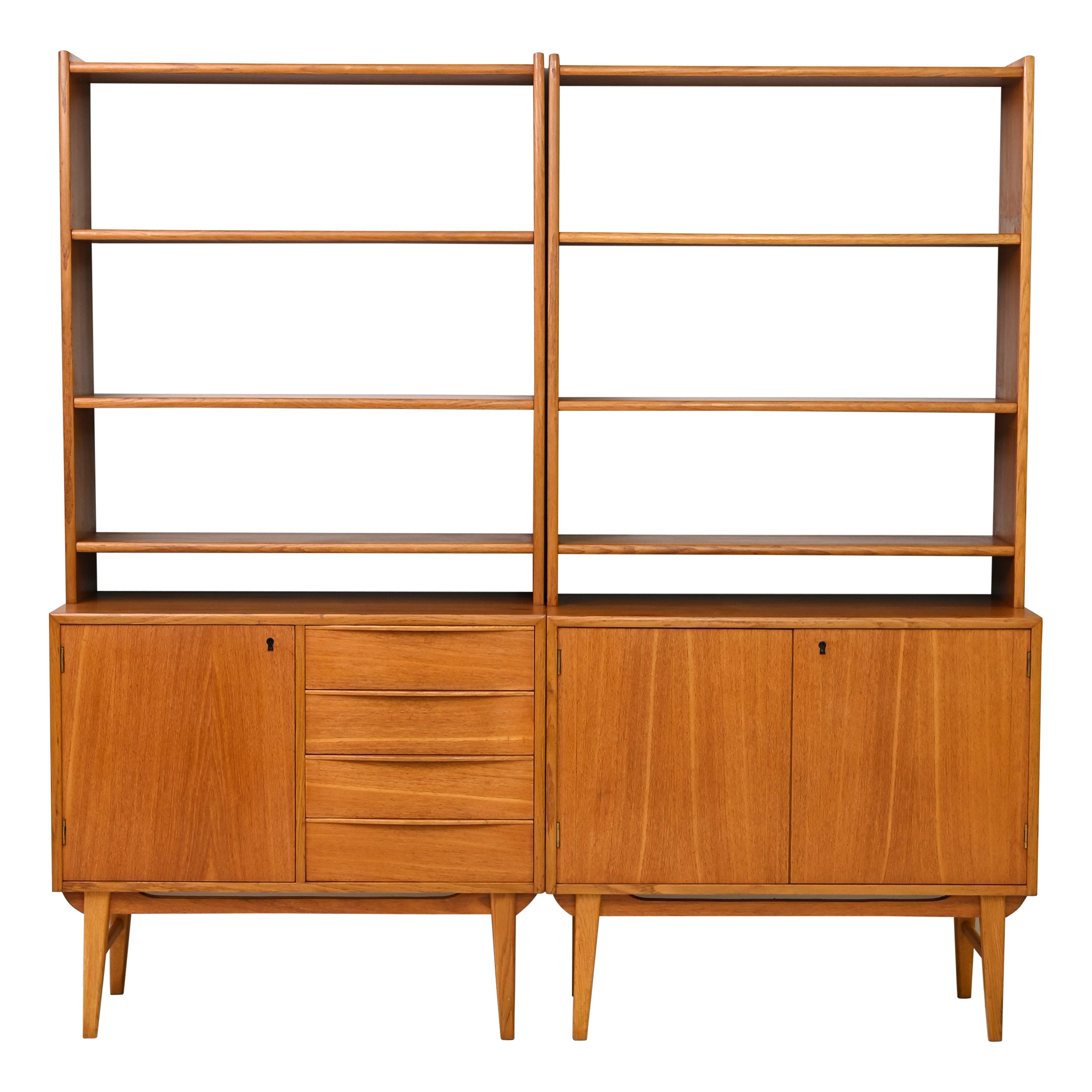 Yarrow Modular Triple Box Bookcase For Sale at 1stDibs