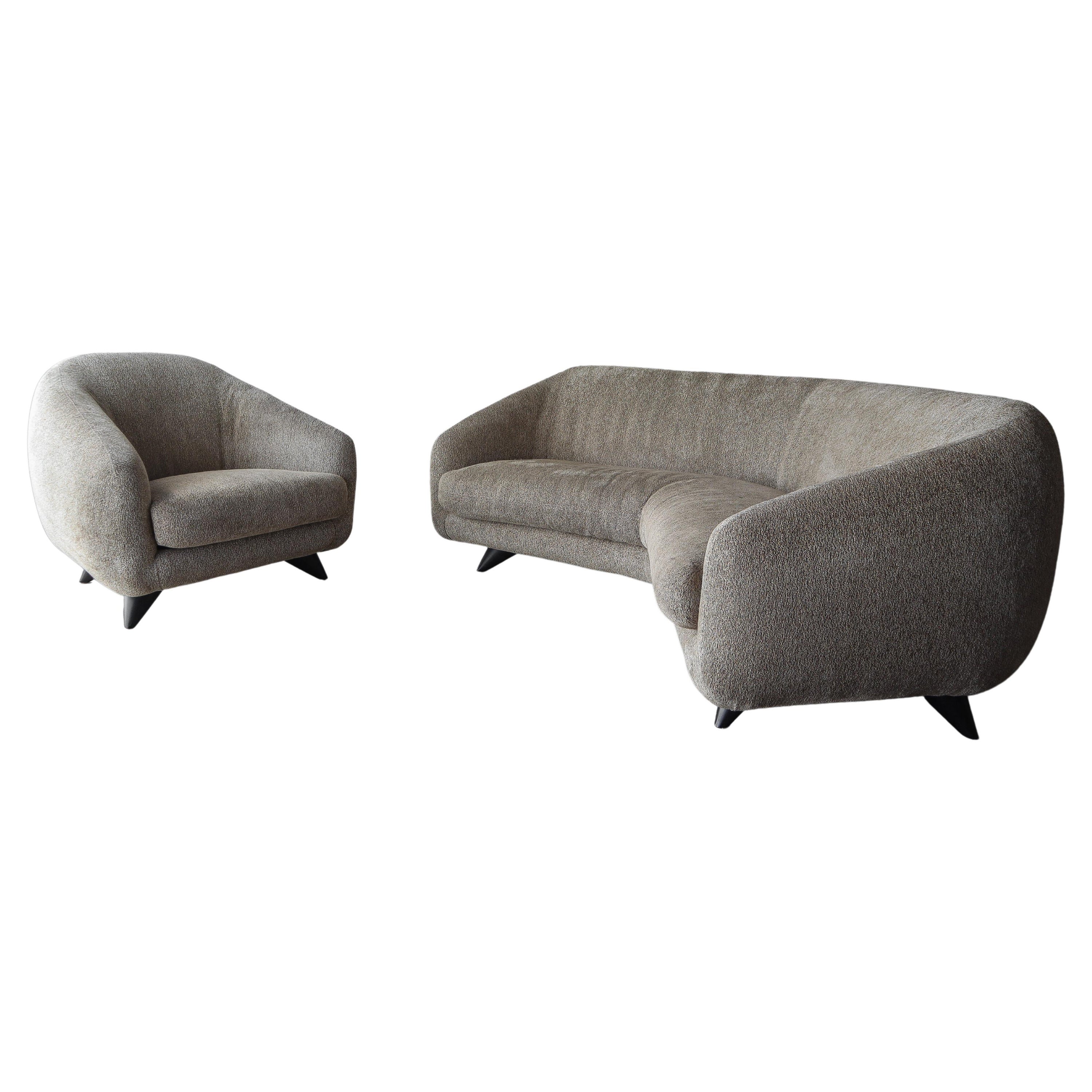 Ritts Company 1960s Six-Piece Asian Inspired Living Room Suite at 1stDibs