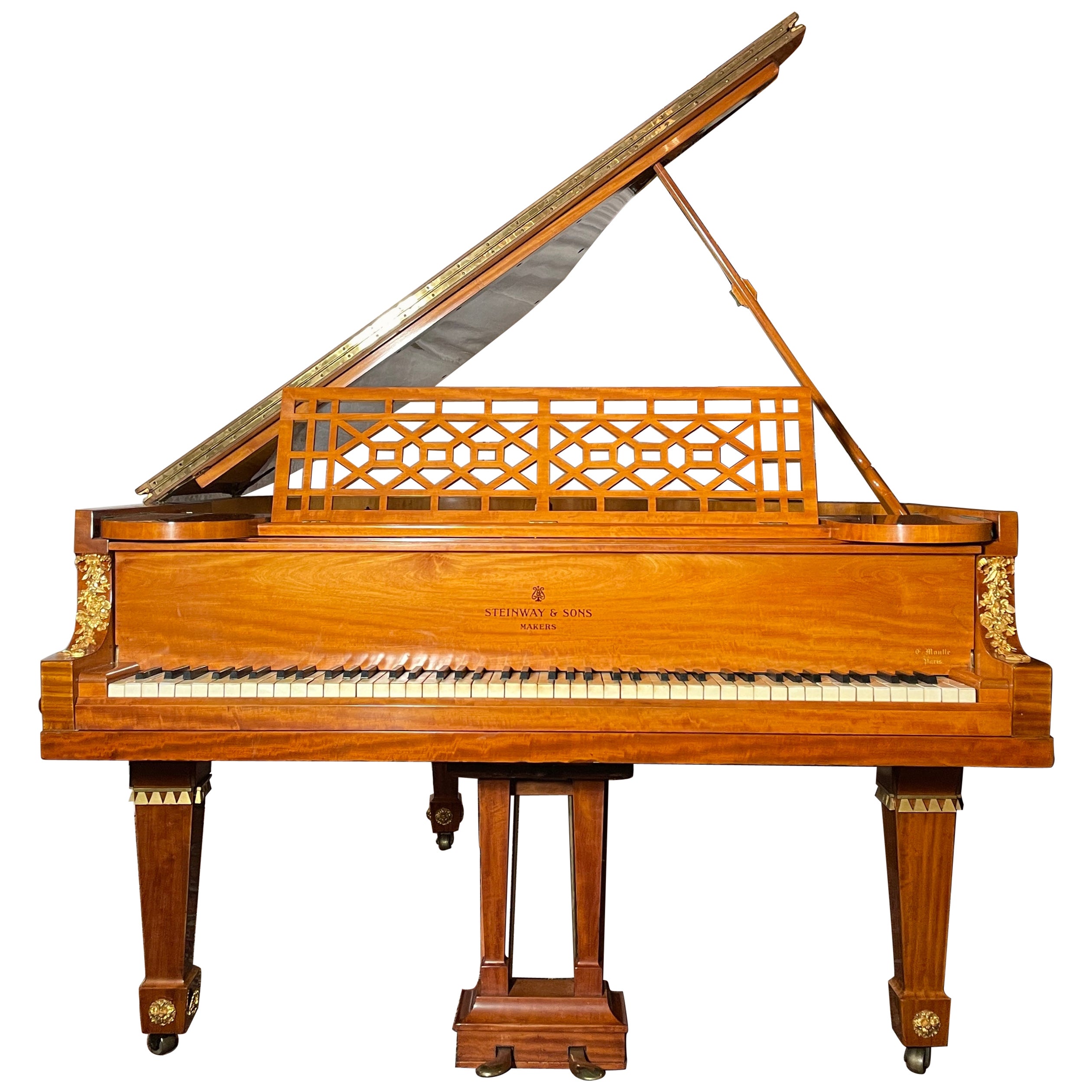 85 Key Antique Steinway Grand Piano, circa 1873 For Sale at 1stDibs ...