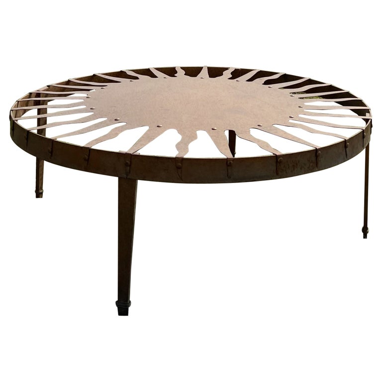 Studio Made Mexican Sun Indoor Outdoor Coffee Table For Sale at 1stDibs